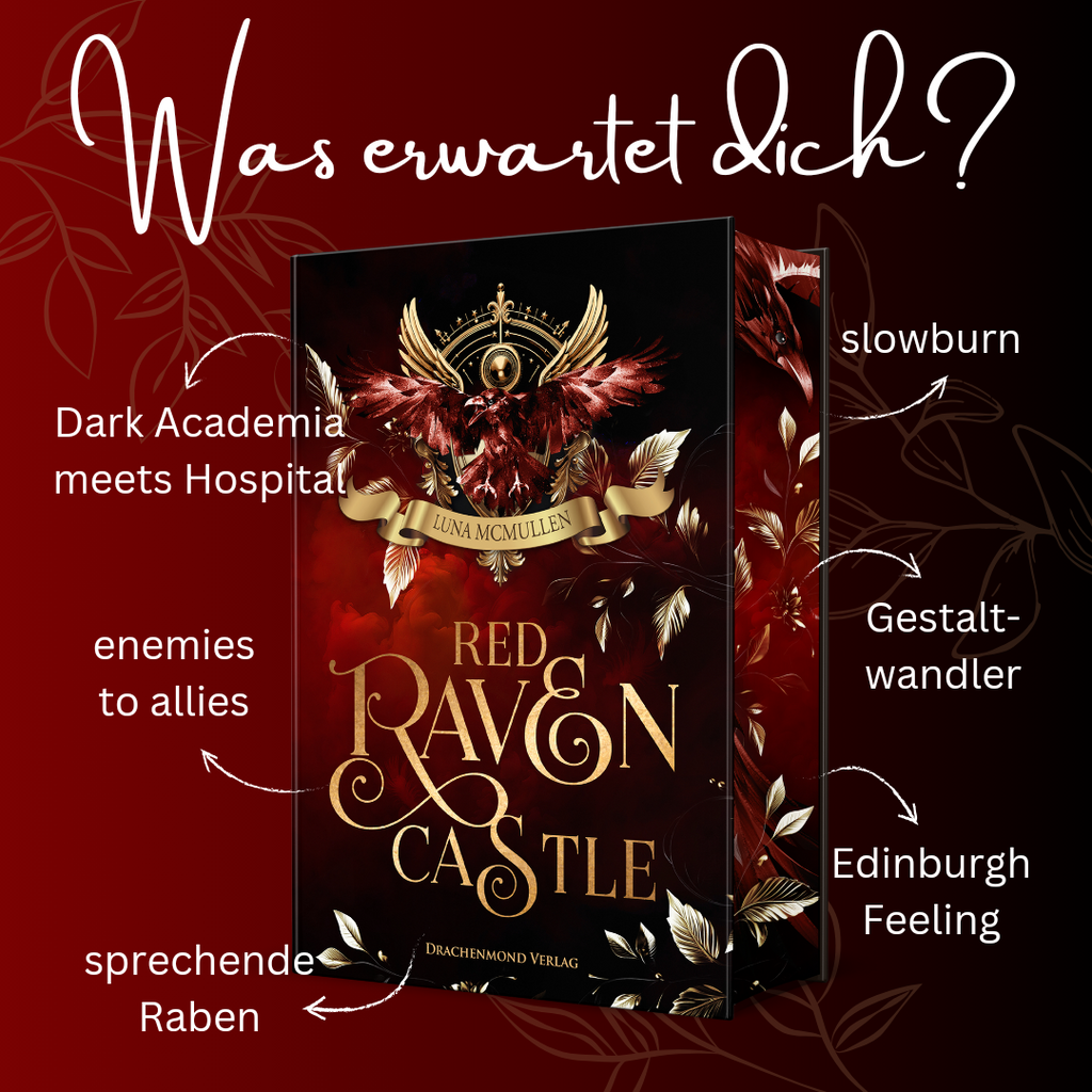 Red Raven Castle - Softcover mit Farbschnitt – Drachenmond Verlag